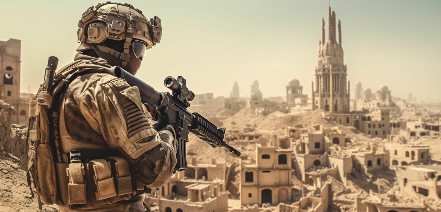 Experience being in a real urban assault! - Machine Guns Vegas